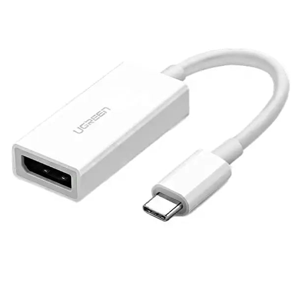 UGREEN USB-C to DisplayPort Adapter (White) - TECH VERGE