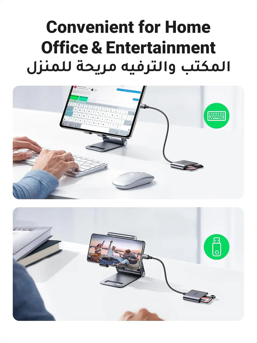 UGREEN USB-c multifunction card reader 80798B - TECH VERGE