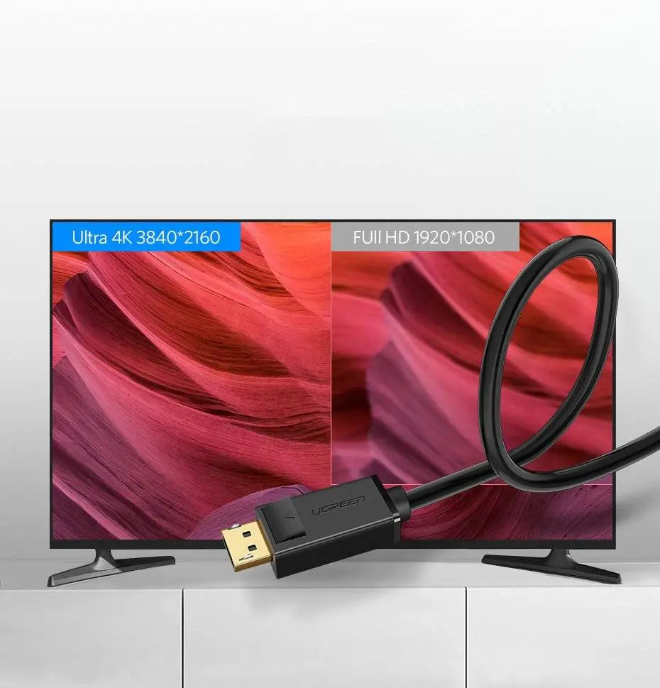 UGREEN cable DisplayPort 4K cable 1.0m - TECH VERGE