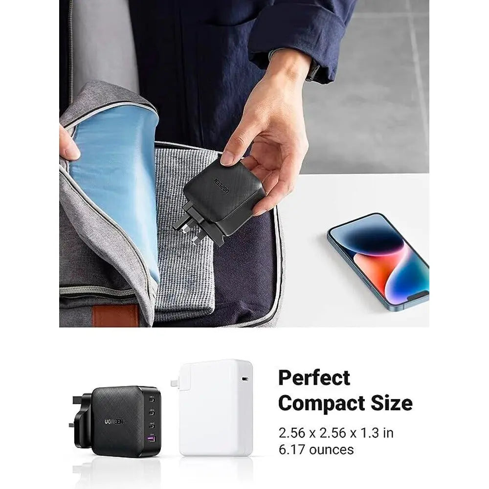 UGREEN (65W) Power Delivery With 4-Port PD GaN Fast Wall Charger - – TECH VERGE