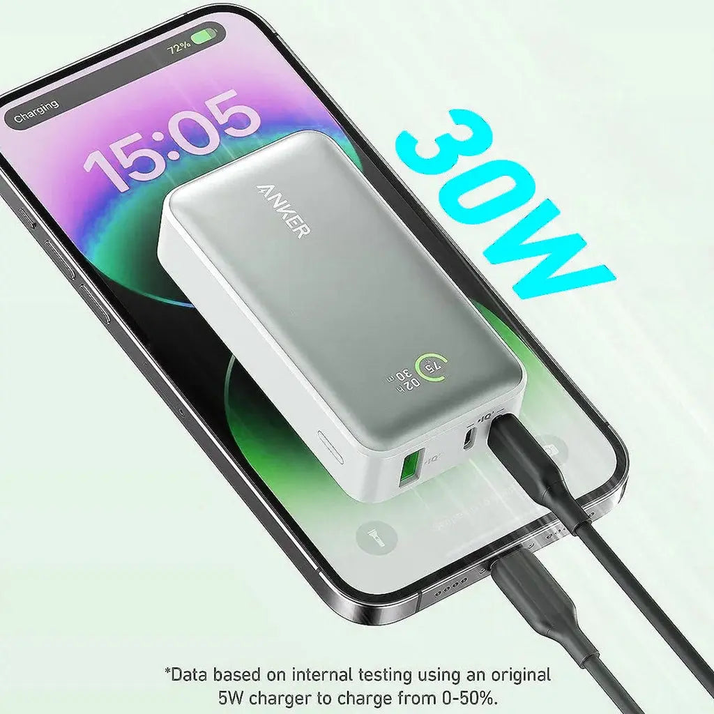 Anker 533 Powercore 10000 mAh PD (30W) - White - TECH VERGE