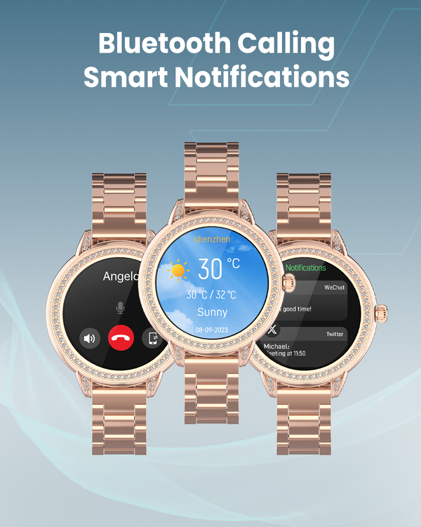 Moxedo Zenith Luxury Smartwatch – Stylish Design Meets Advanced Innova ...