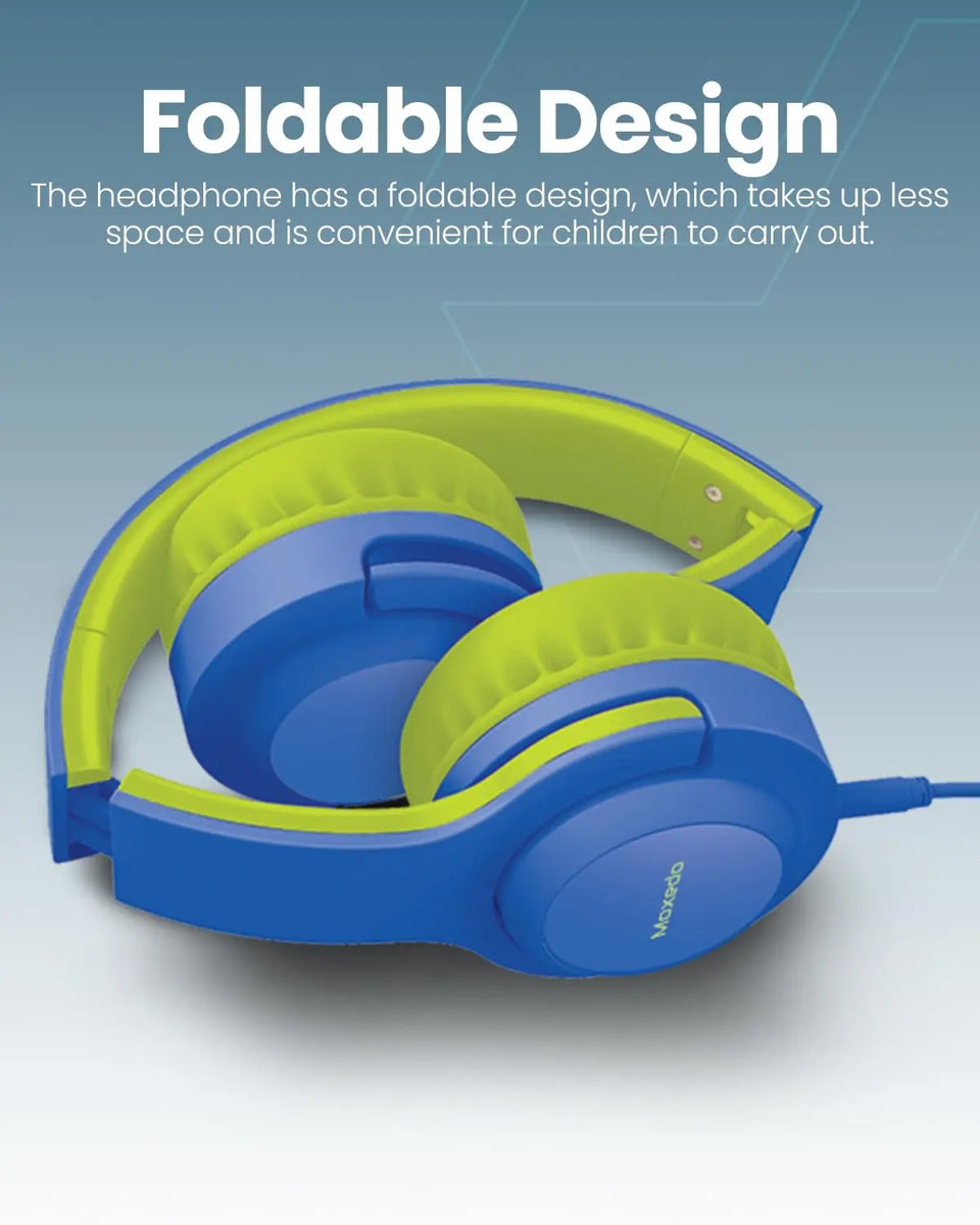 Moxedo Tiny Tunes Wired On-Ear Headphone with In-Line Remote Built-in ...
